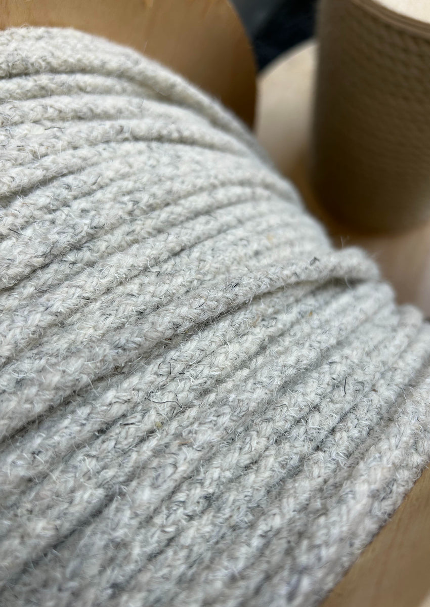 Versatile Wool Braid for Macrame - 100% British Wool, Various Diameters ...