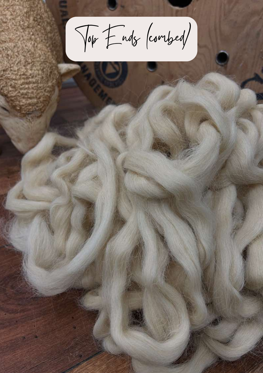 Sutton Long Fibre Washed Wool - 100% Natural UK Wool – Sustainable Rope