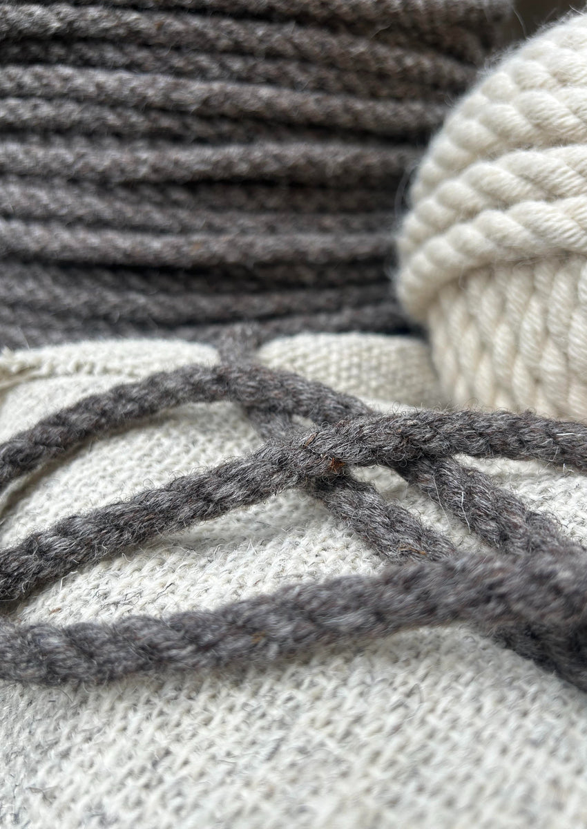 Handcrafted Sutton Natural Rope - 100% British Wool Excellence ...