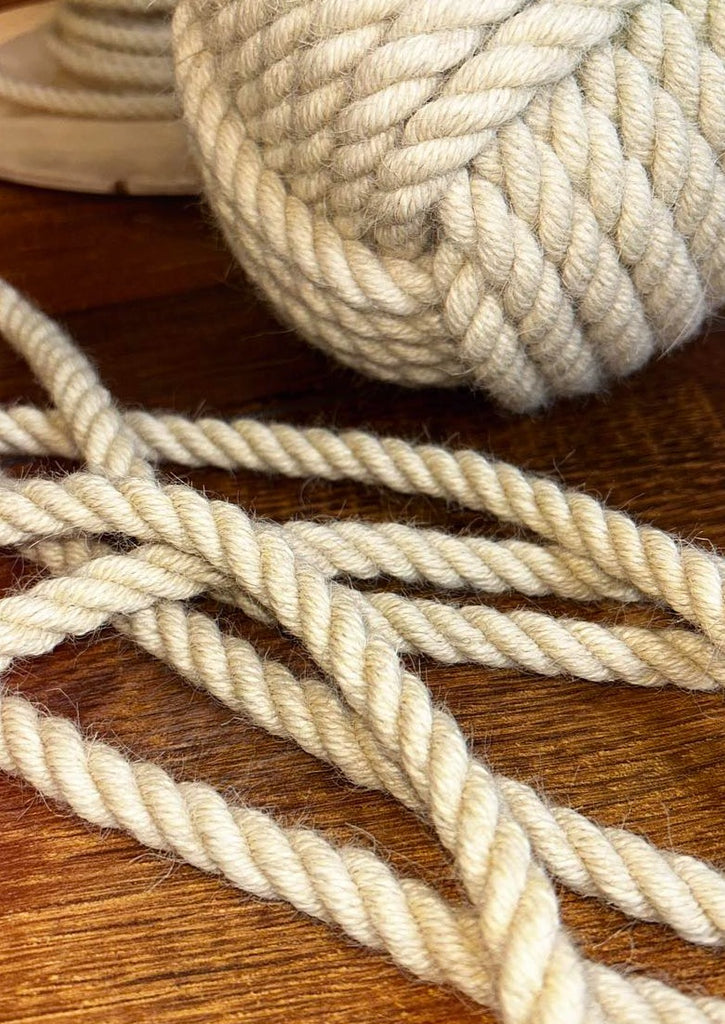 Handcrafted Sutton Natural Rope - 100% British Wool Excellence ...