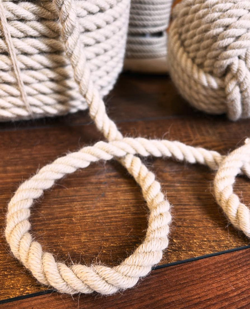 Handcrafted Sutton Natural Rope - 100% British Wool Excellence ...