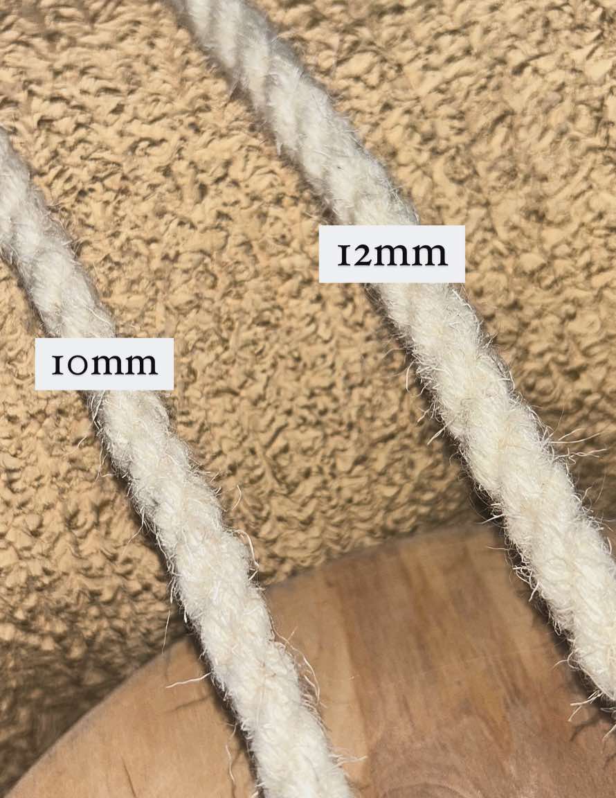 Luxurious 100% British Wool Dog Leads - 3 Ply 10mm Sutton Rope ...