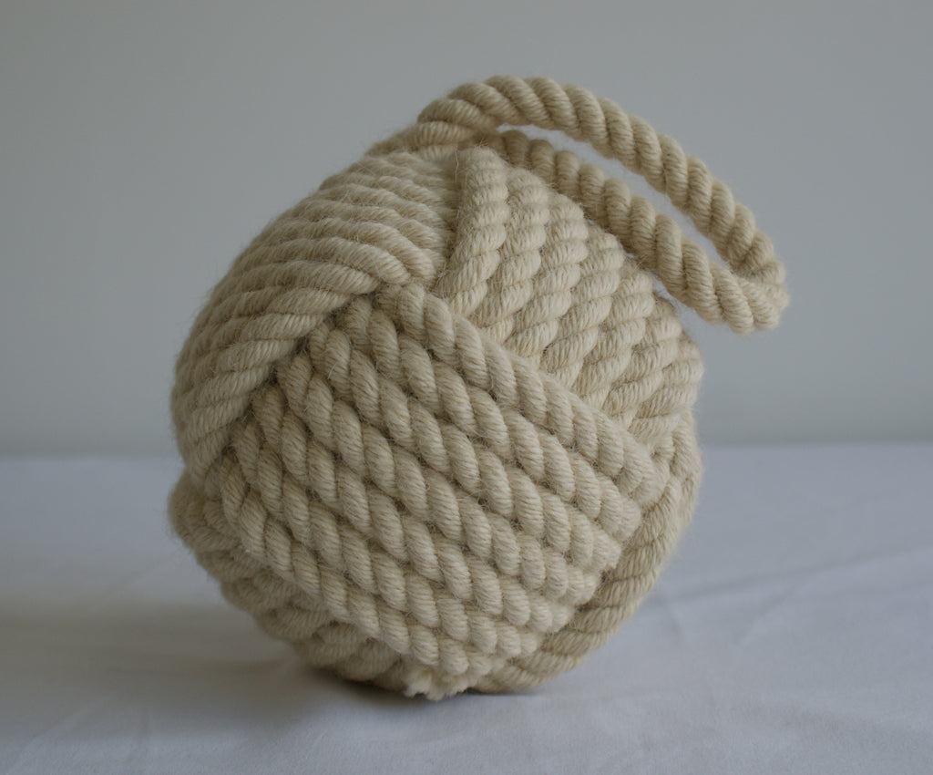 Luxury Monkey Fist Doorstops - Handcrafted 100% Pure British Wool ...