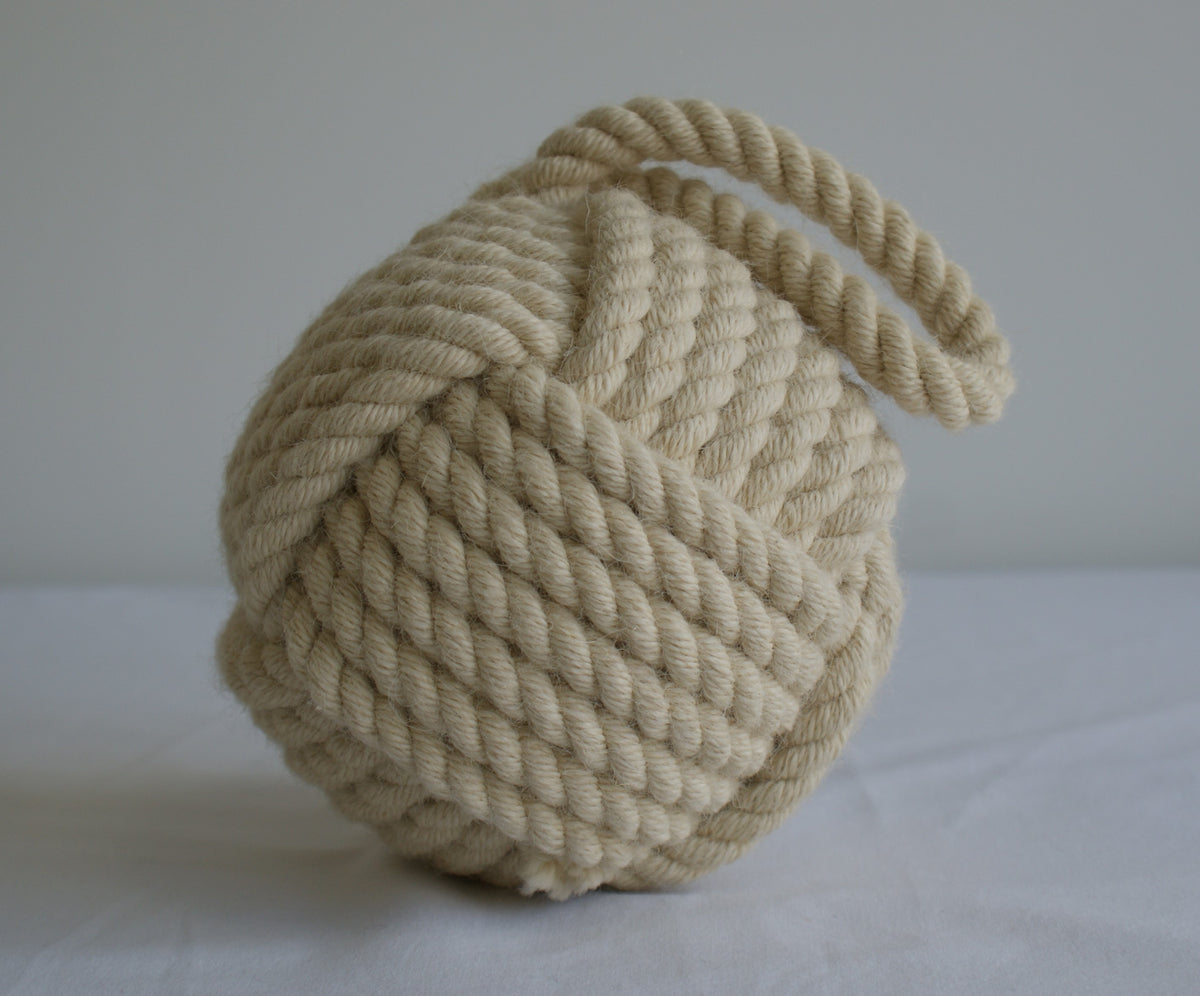 Luxury Monkey Fist Doorstops - Handcrafted 100% Pure British Wool ...