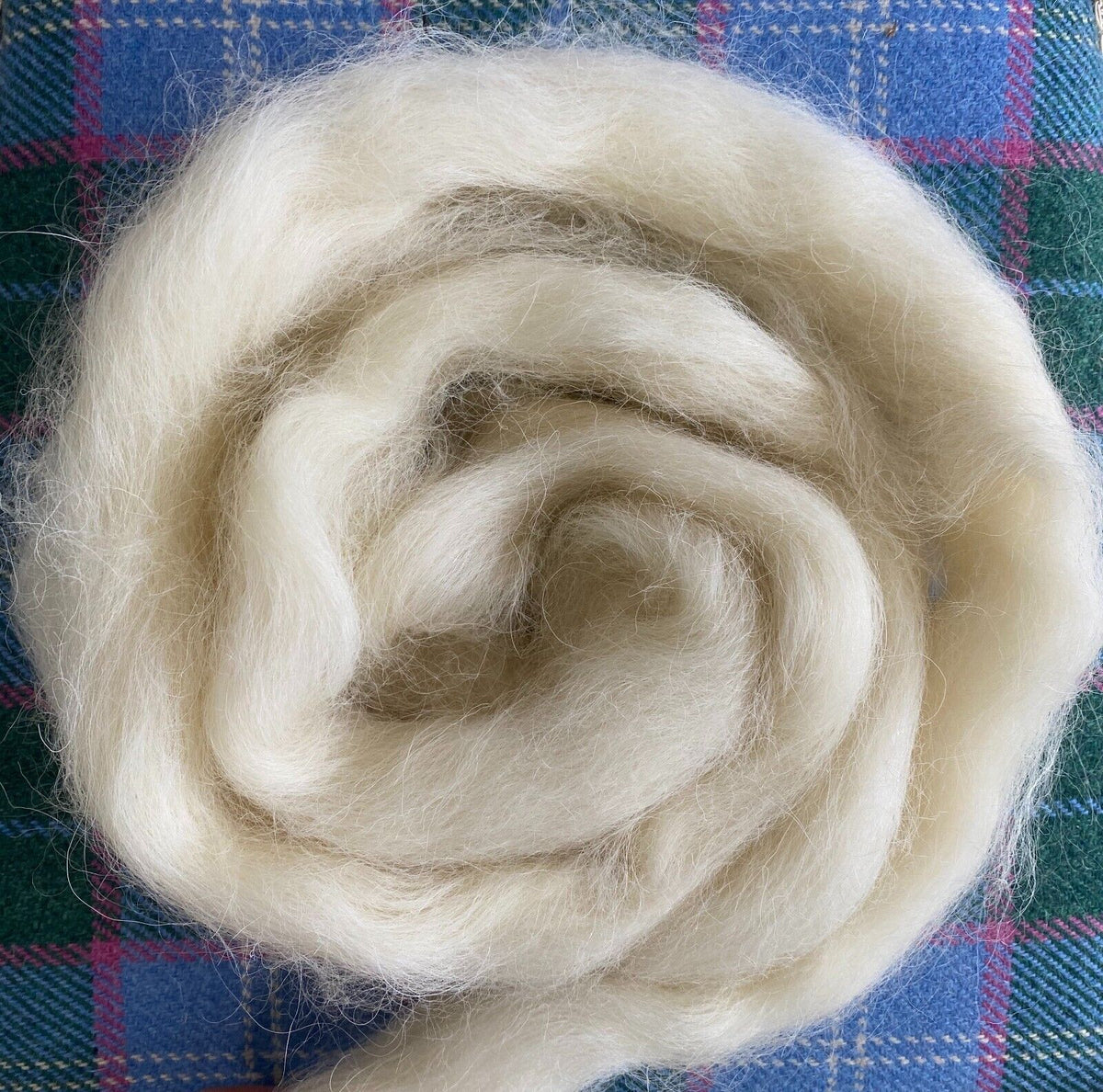 Sustainable Rope: Premium British Wool Top for Carding & Spinning