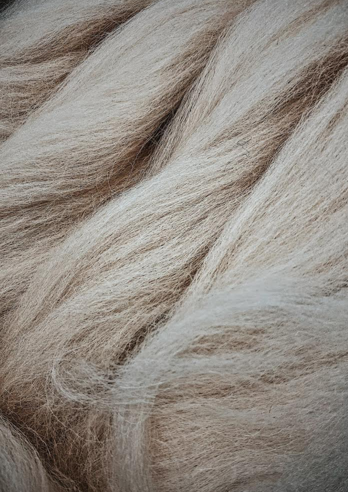 Premium Combed Long Wool Top for Carding, Spinning, and Stuffing ...